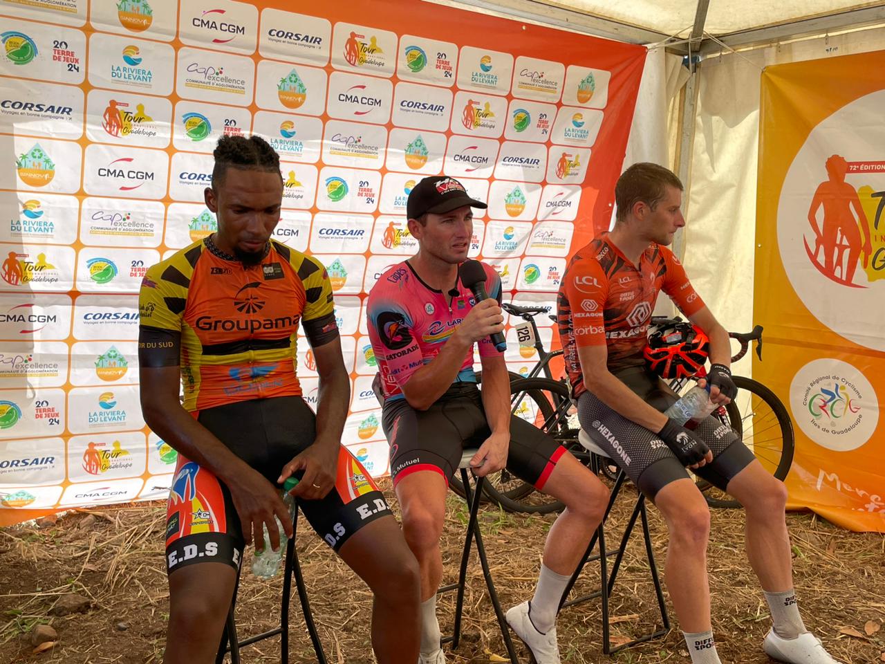 6e étape du Tour cycliste de Guadeloupe : Benjamin Le Ny offre une victoire à la Guadeloupe